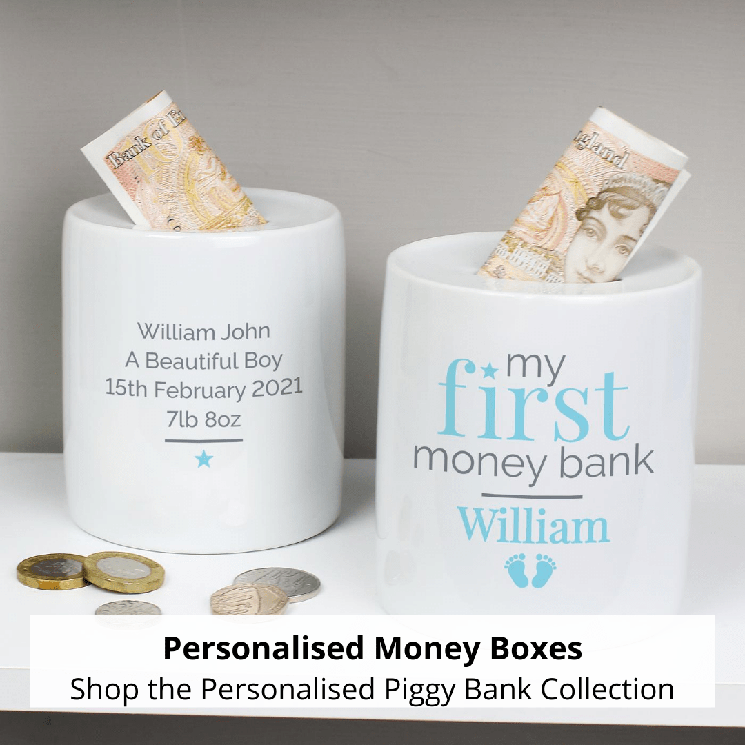 Money Boxes for Baby's and Children | Junior Bambinos