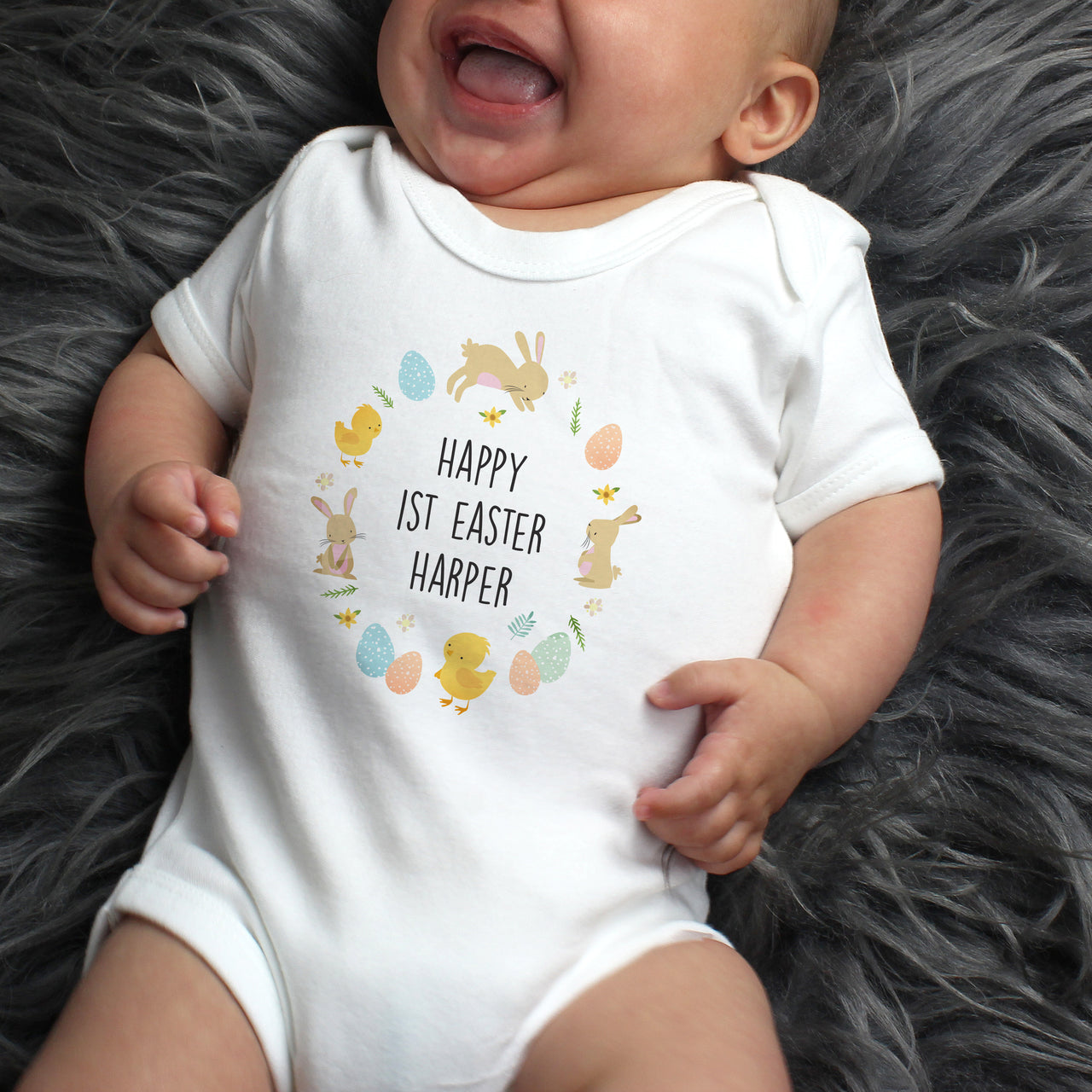 Personalised Easter Bunny Vest – Junior Bambinos