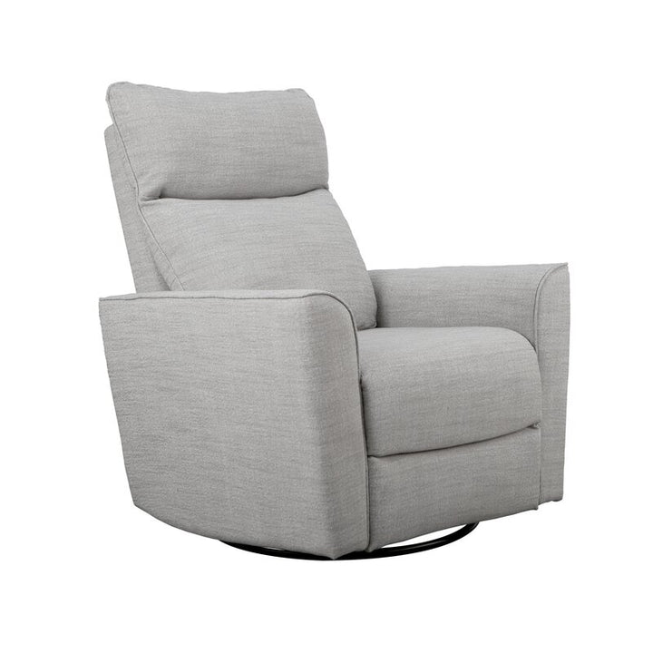 Savannah Swivel Glider Recliner Chair - Pebble | Nursing Chairs | Obaby ...
