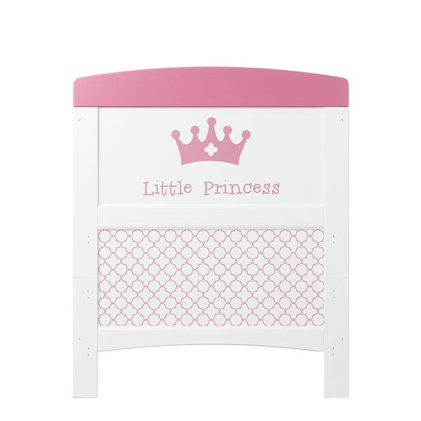 Little Princess Cot Bed - White | Obaby – Junior Bambinos