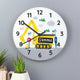 Personalised Digger Wall Clock | Children's Clocks | Room Decor ...